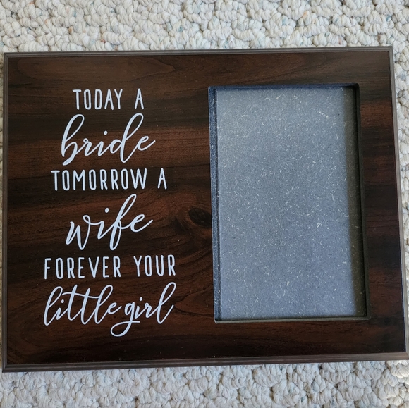 Elegant Signs | Art | Today A Bride Tomorrow A Wife Forever Your Little ...